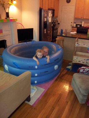 A Photo Journal of How to Fill a Birth Pool - The Badass Breastfeeder
